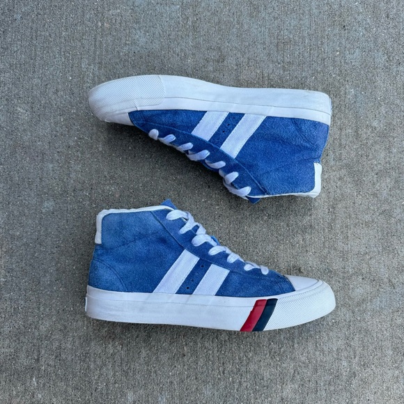 Keds | Shoes | Vintage Prokeds Royal Master Suede High Top Sneakers ...